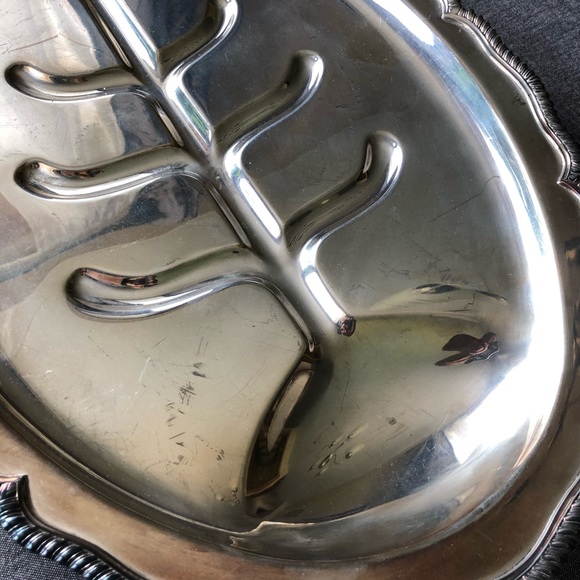 staffordshire Webster Wilcox | Dining | Staffordshire Silver Platter ...